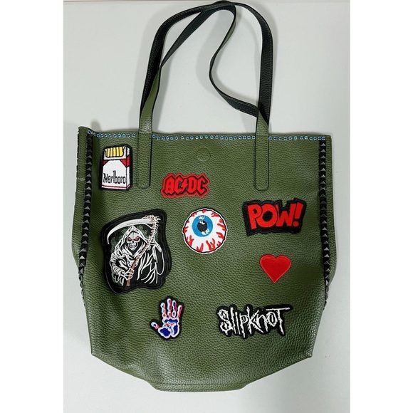 DarkNSparkly by Darian | Bags | Olive Green Slipknot Nofx Punk Band ...